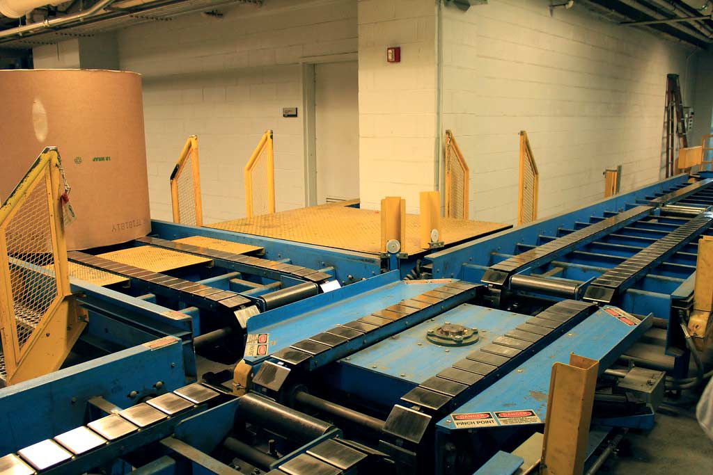 Warehouse automation with PLC Arduino and Touchberry Screen