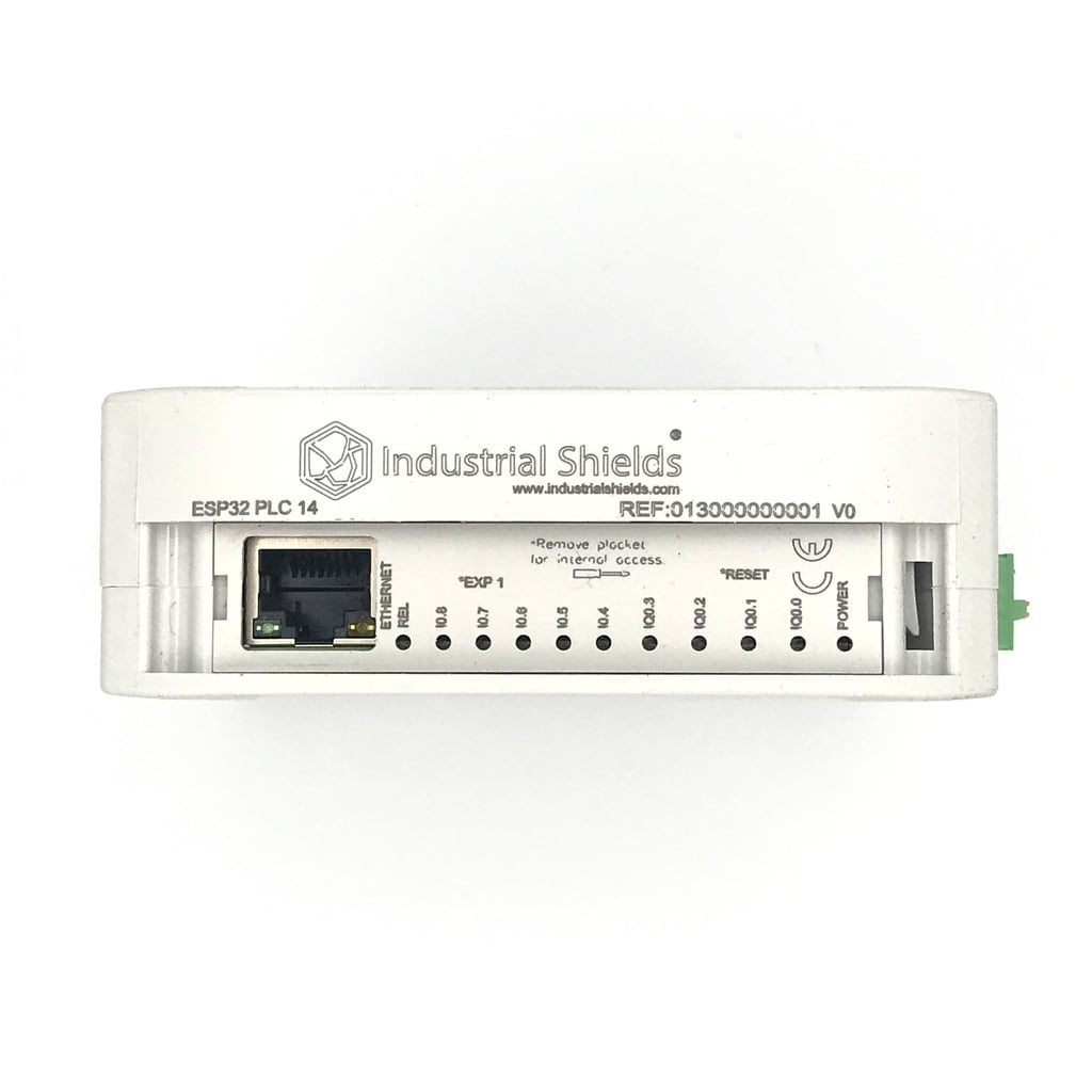 Prueba de E/S del ESP32 PLC 14 con Arduino IDE | Industrial Shields