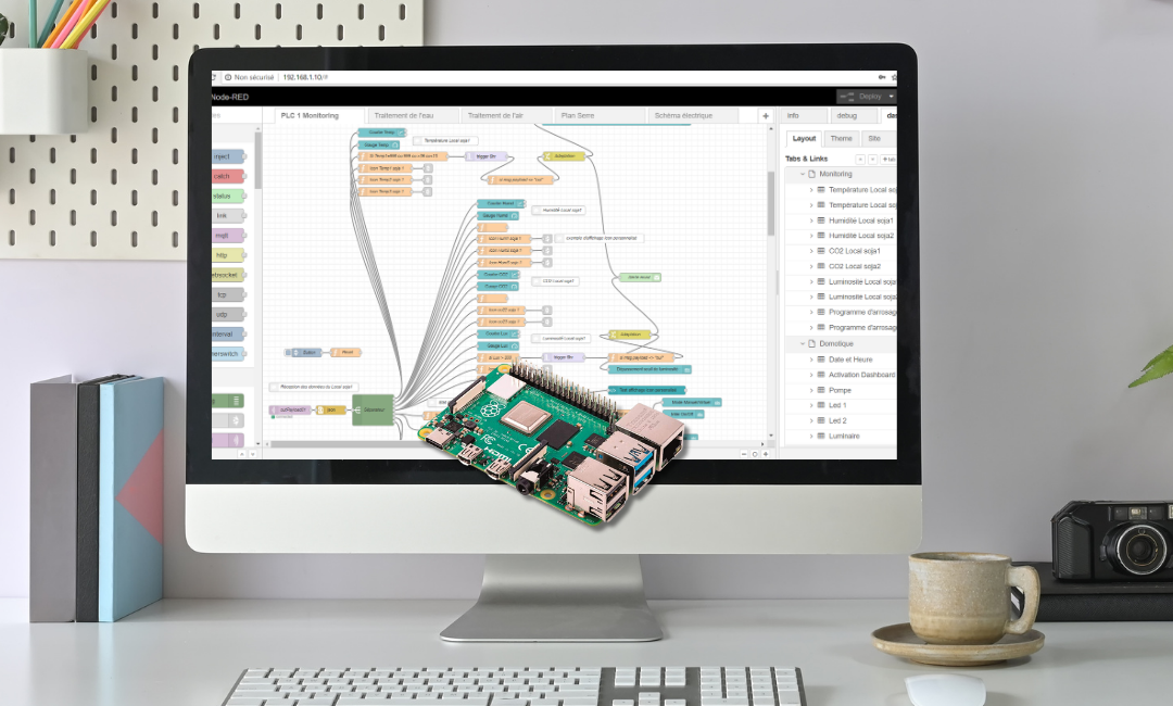 Curso Node-RED y Raspberry Pi para la industria | Arduino based PLC Controller for Industrial ...