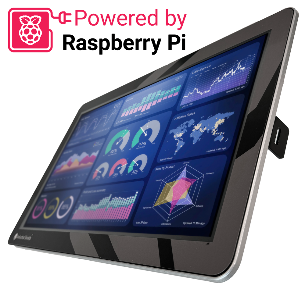 🖥 Panel PC industrial basado en Raspberry Pi Solución industrial HMI