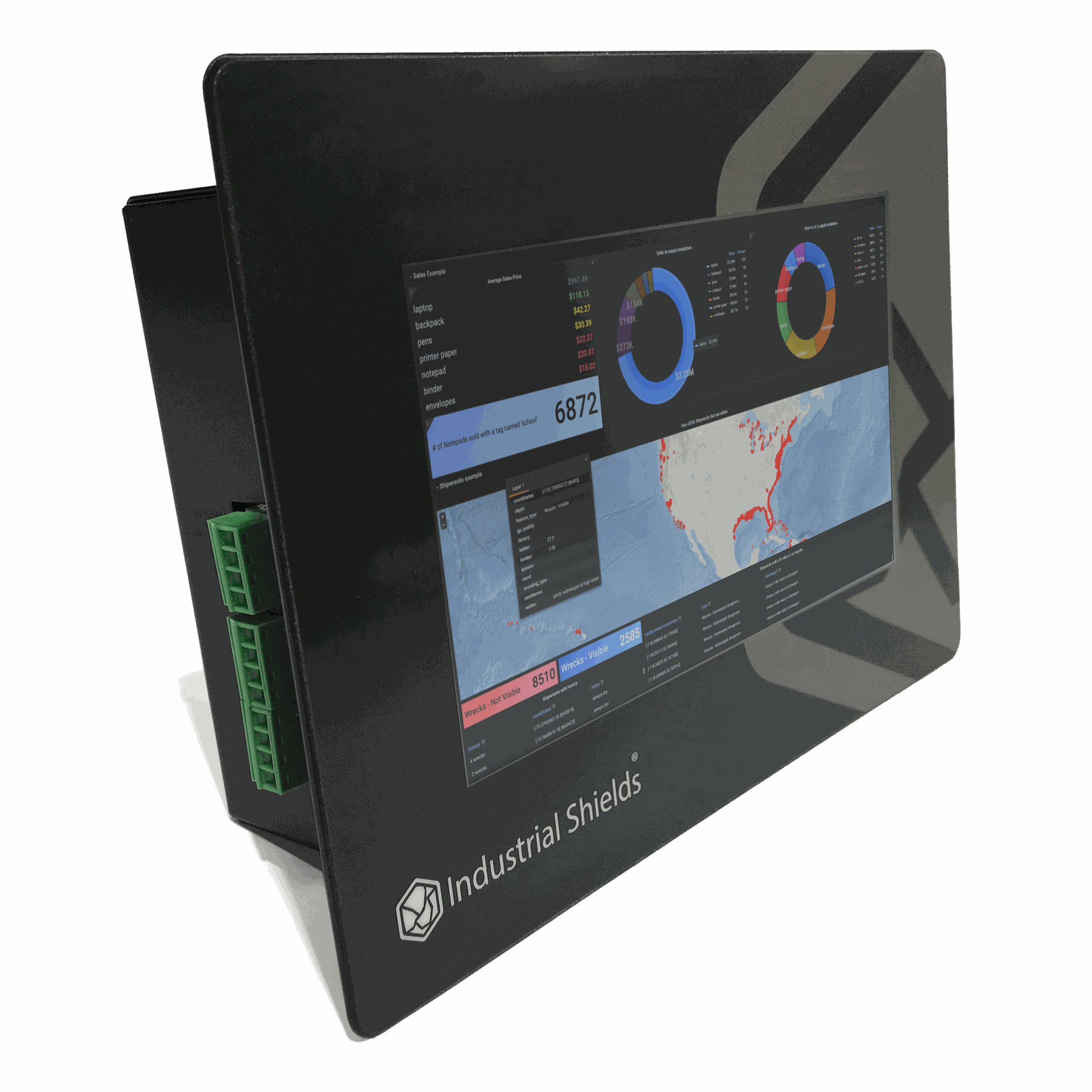 🖥 Industrial Panel PC based on Raspberry Pi - HMI Industrial Solution