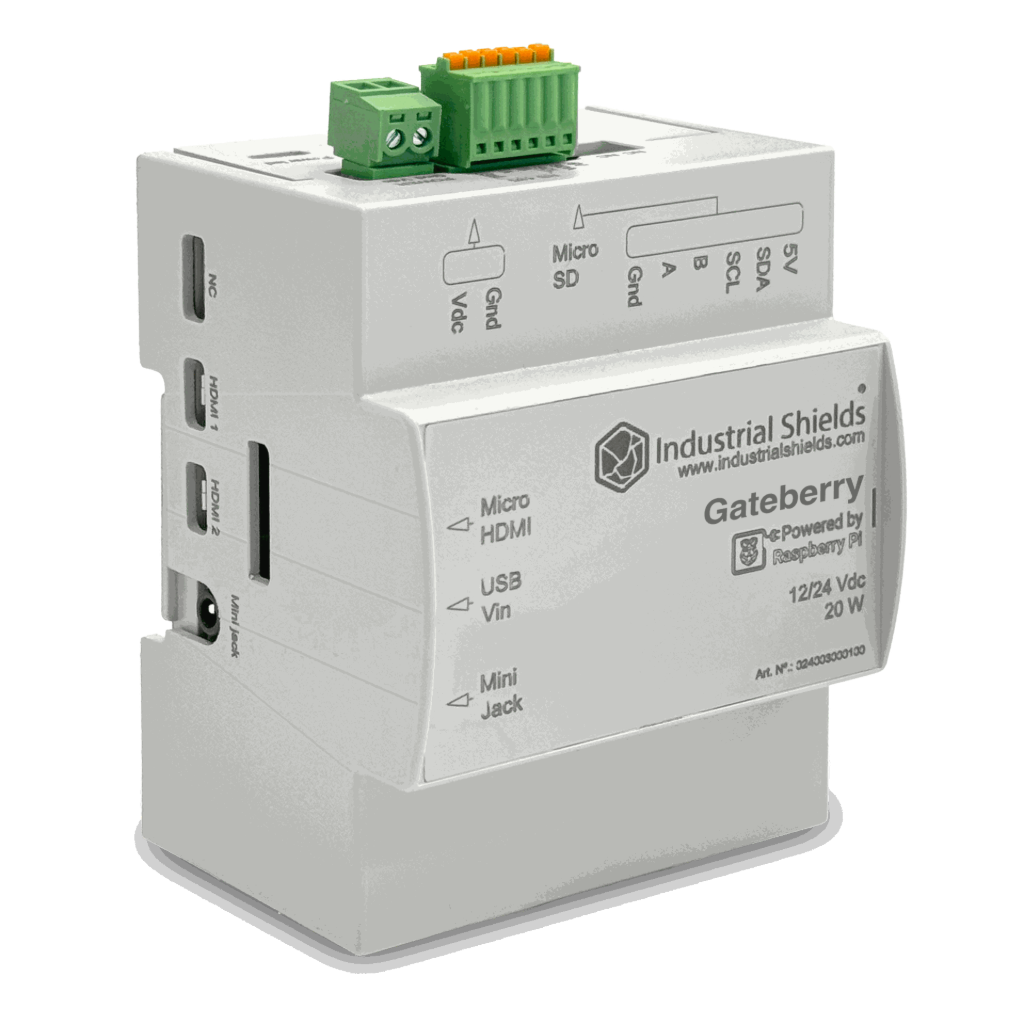 GateBerry - The Raspberry Pi Industrial Gateway with Open Source Core