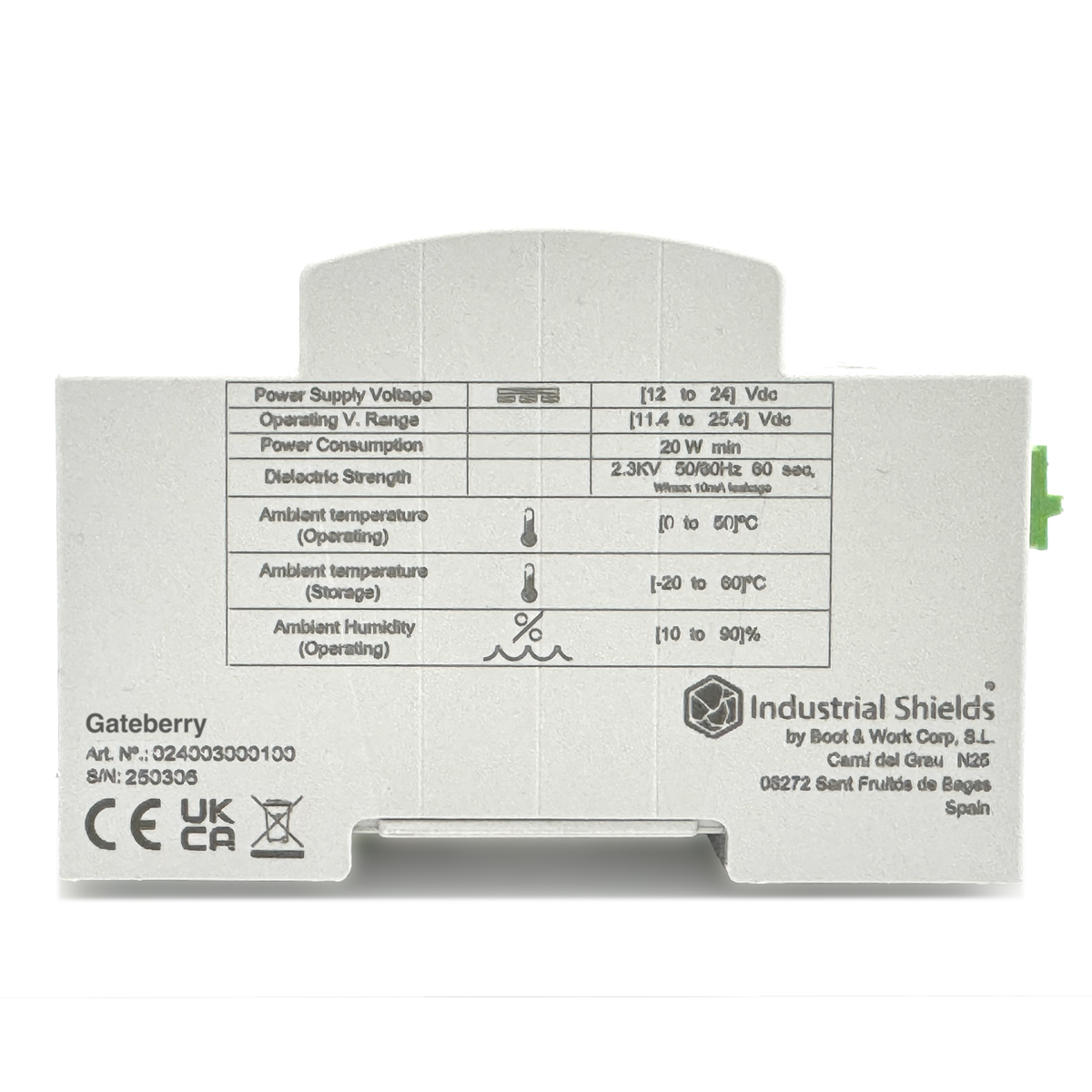 GateBerry - The Raspberry Pi Industrial Gateway with Open Source Core